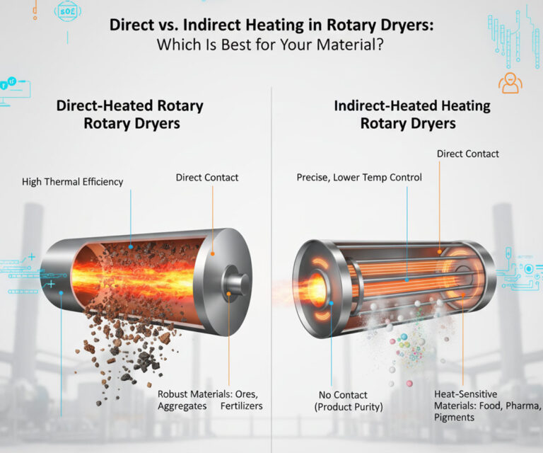 Direct vs. Indirect Heating in Rotary Dryers: Which Is Best for Your ...